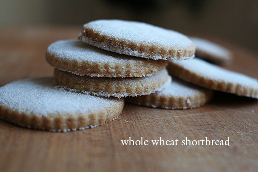 Lottie + Doof » Whole Wheat Shortbread Cookies